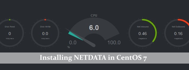 Installing Netdata - A Real Time Performance Monitoring Tool